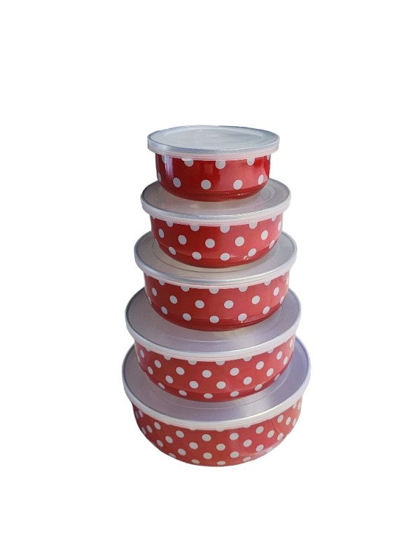Set posuda 5/1 – plastične posude sa poklopcem - Elektro-Džanić d.o.o.